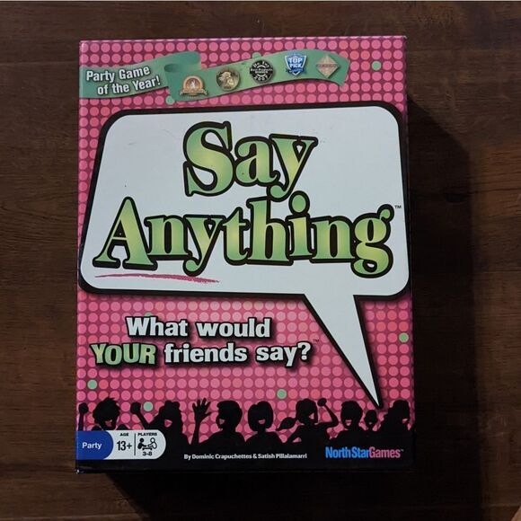 Say Anything! | Games | Say Anythingboardgame Excellent Condition Party ...